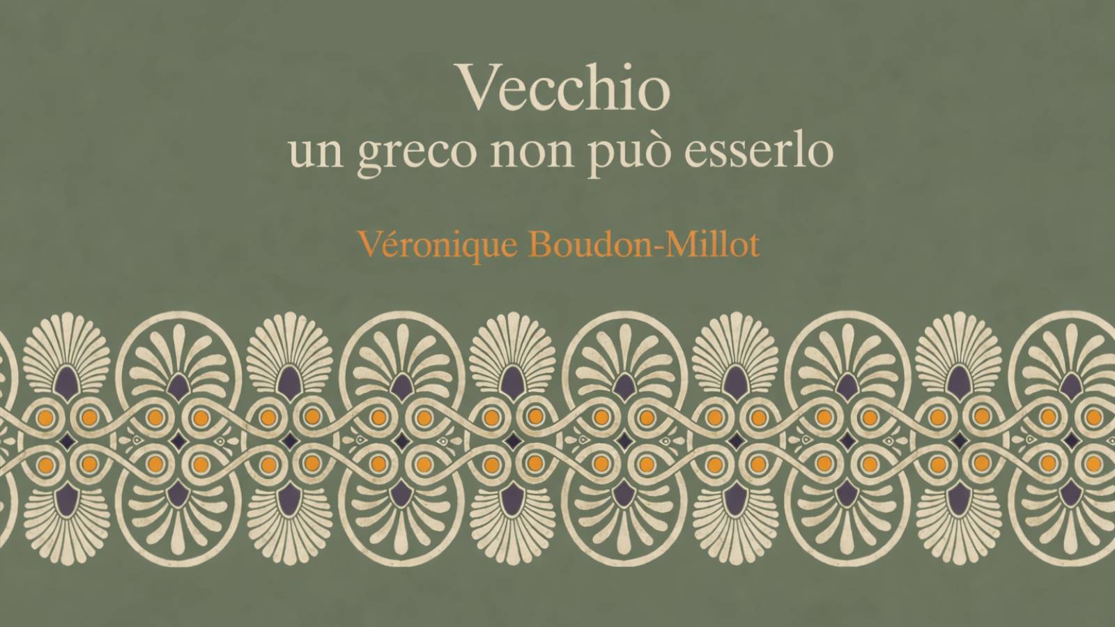 Vecchio, un greco non può esserlo • 13 Apr 2026 • Il Parenti